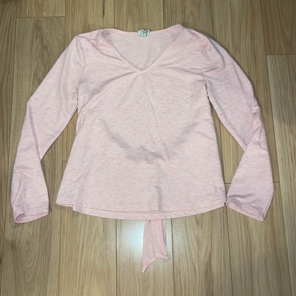 a new day | Tops | A New Day Pastel Pink Shirt With Tie At Back Tbd S ...